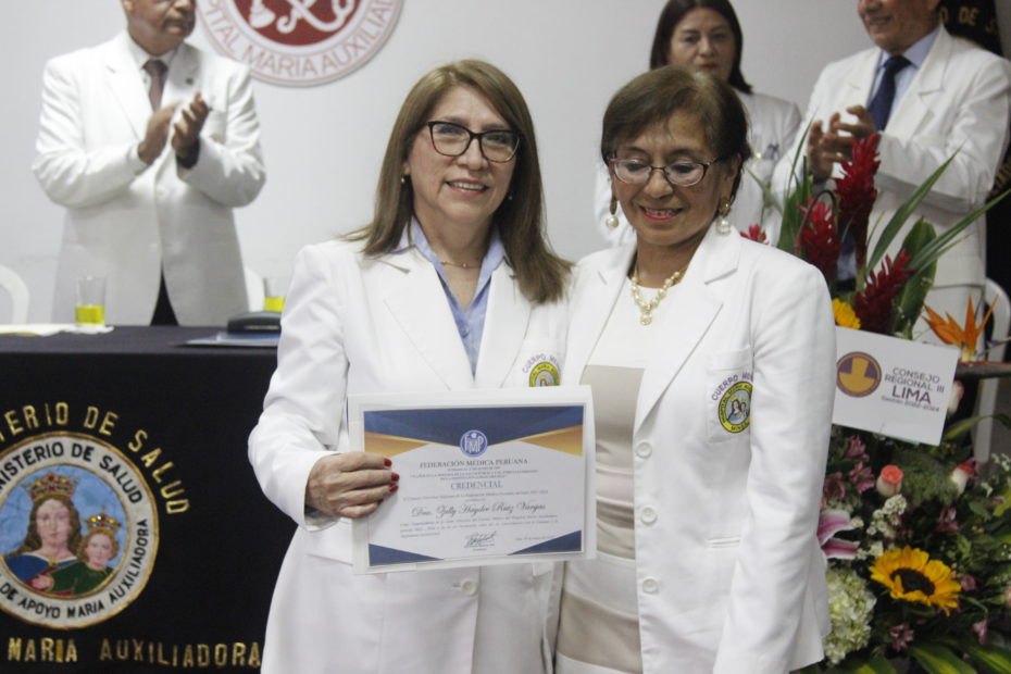 Juramentación Cuerpo Médico Hospital María Auxiliadora | Federacion ...